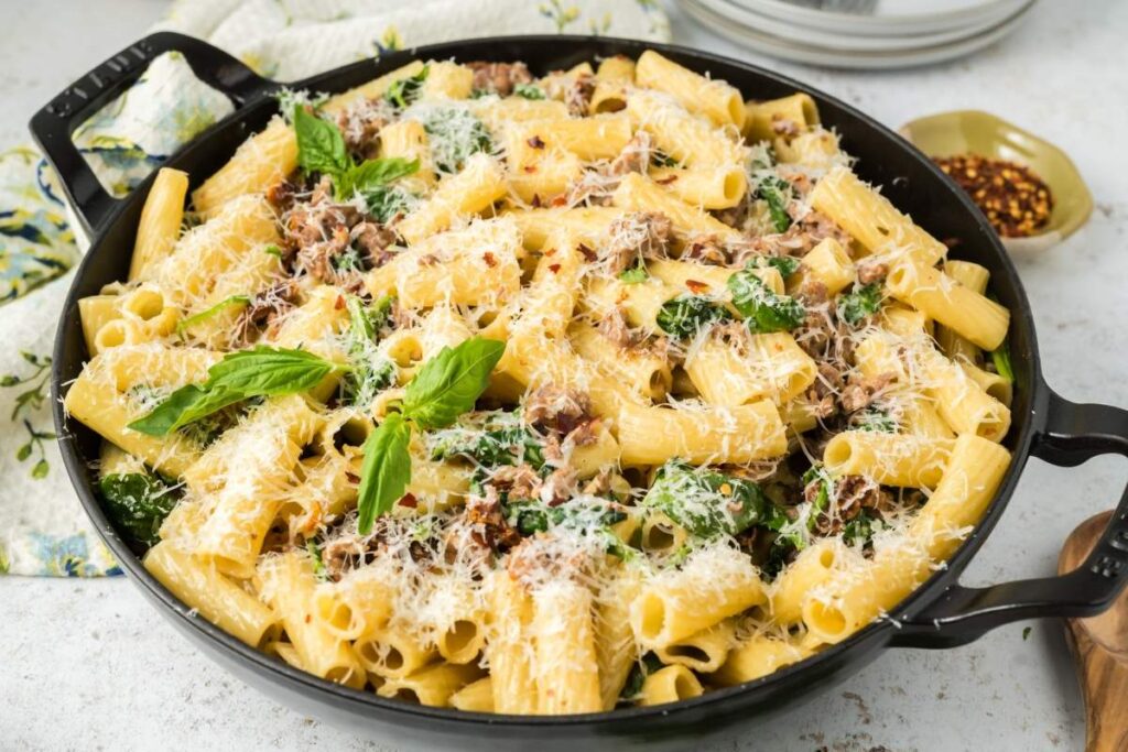 18 weeknight pasta dishes for people who are tired but hungry