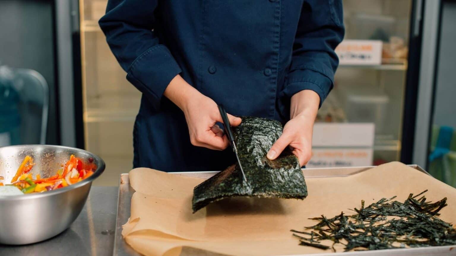 Seaweed gains ground in US kitchens as chefs look beyond sushi ...